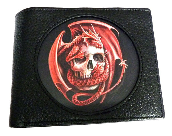 Fire Dragon Skull 3D Lenticular Wallet – Dragon Zone Australia
